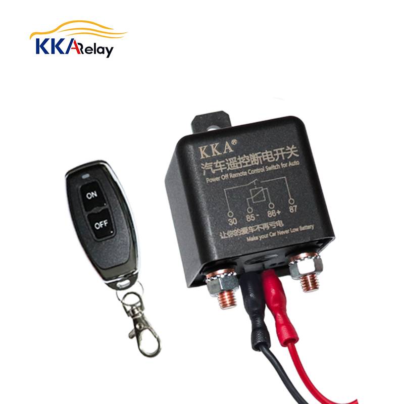 12V/24V Remote Control Car Battery Switch Off Relay - 浙江库客安电气科技有限公司